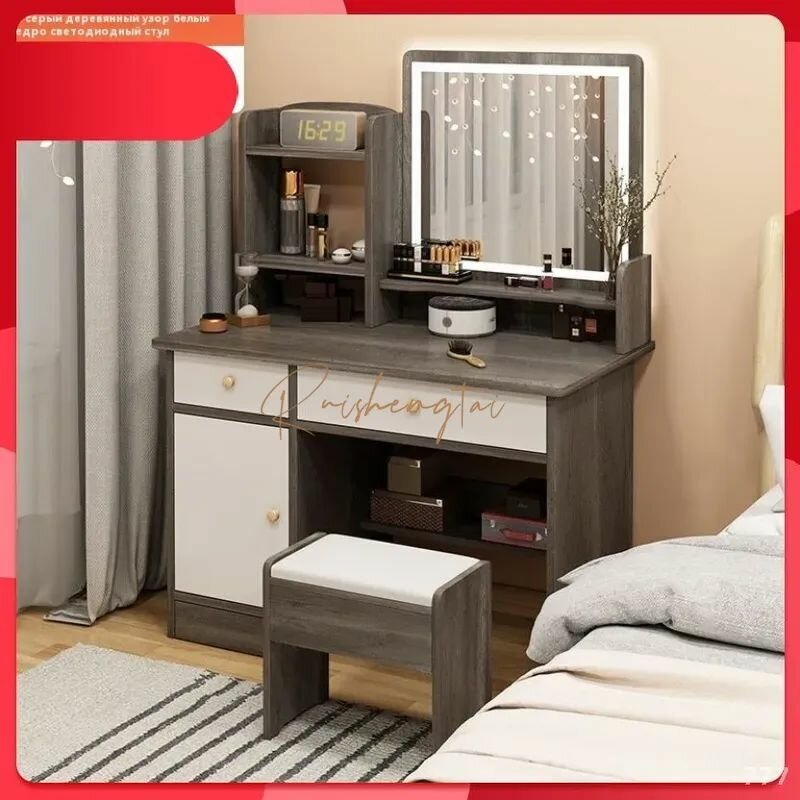 Туалетный столик 80x40x120 см — стол для макияжа и ухода, компактный для спальни, прихожей и небольшой квартиры