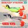 Воблер силиконовая приманка Утенок 3D, 12гр, 2 шт, Плавающий, Для хищной рыбы