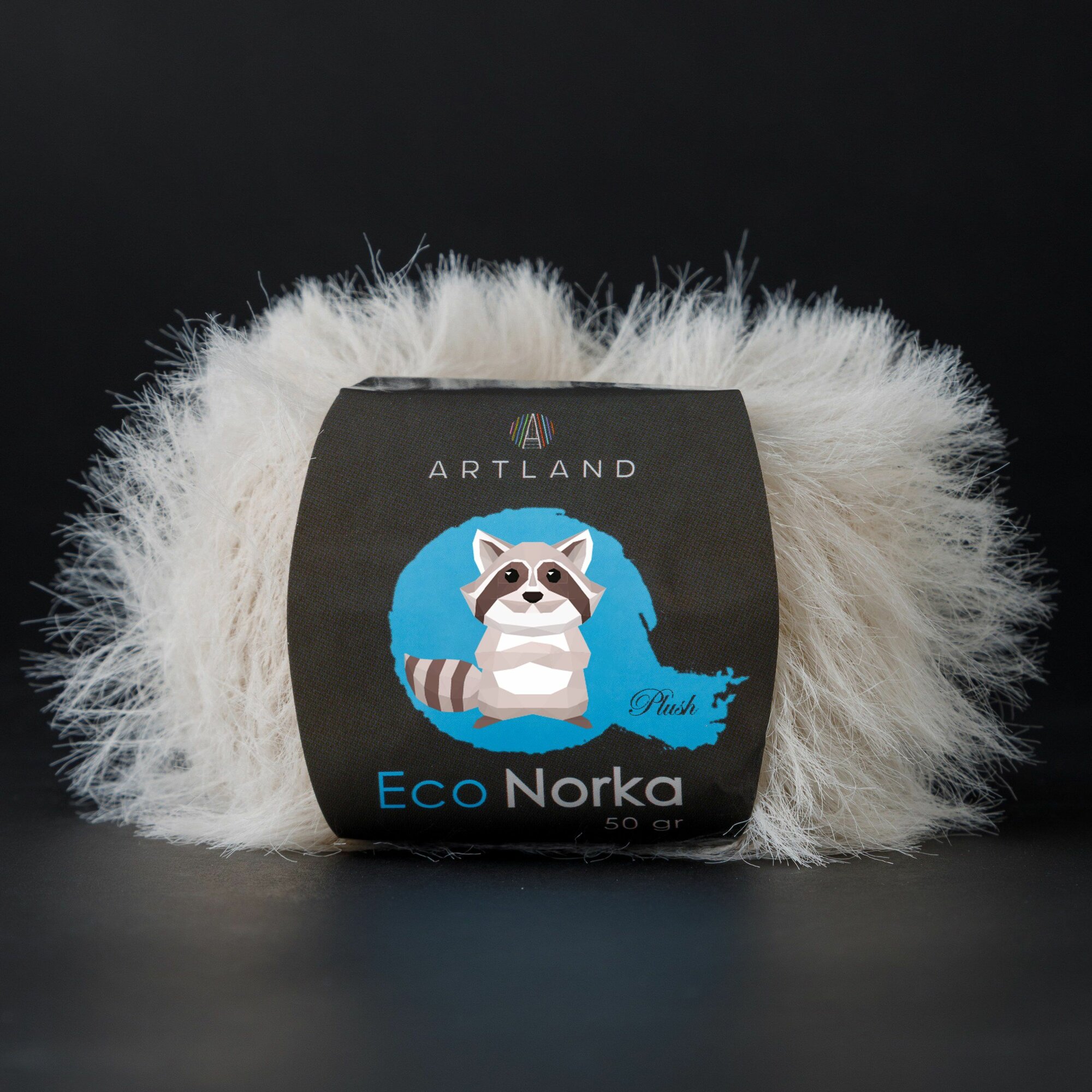 Пряжа для вязания Eco Norka Artland 2 мотка (340 м, 50 гр), цвет 66 светло-бежевый