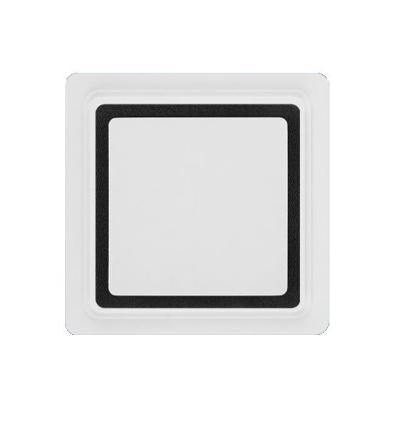 Вентилятор теневой Technova SHADOW 100К Квадрат с обратным клапаном, под натяжной потолок