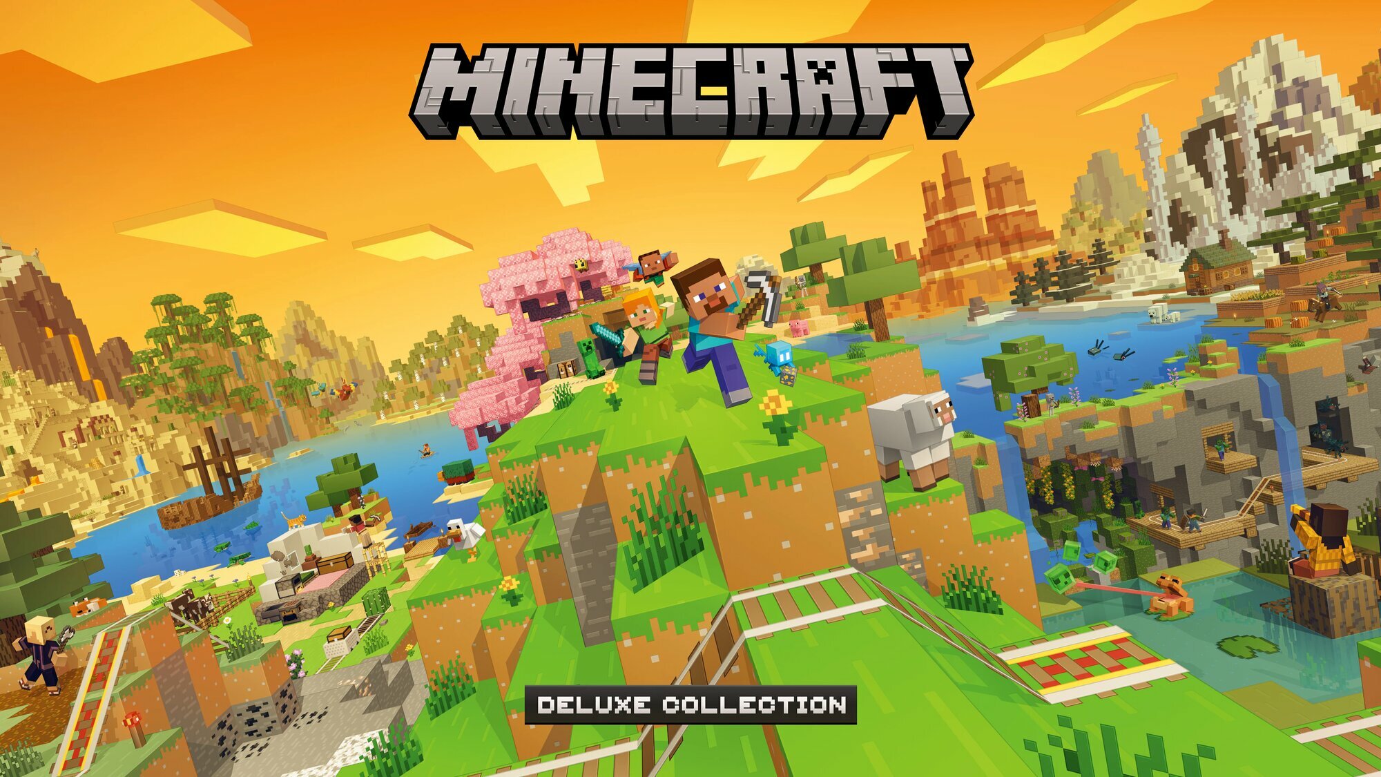 Игра Minecraft Deluxe Collection, цифровое издание PlayStation 5, регион Индия / код пополнения баланса