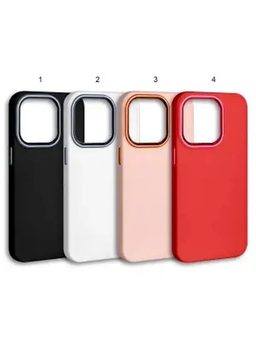 Яркий чехол для iPhone 14 Pro с цветной камерой