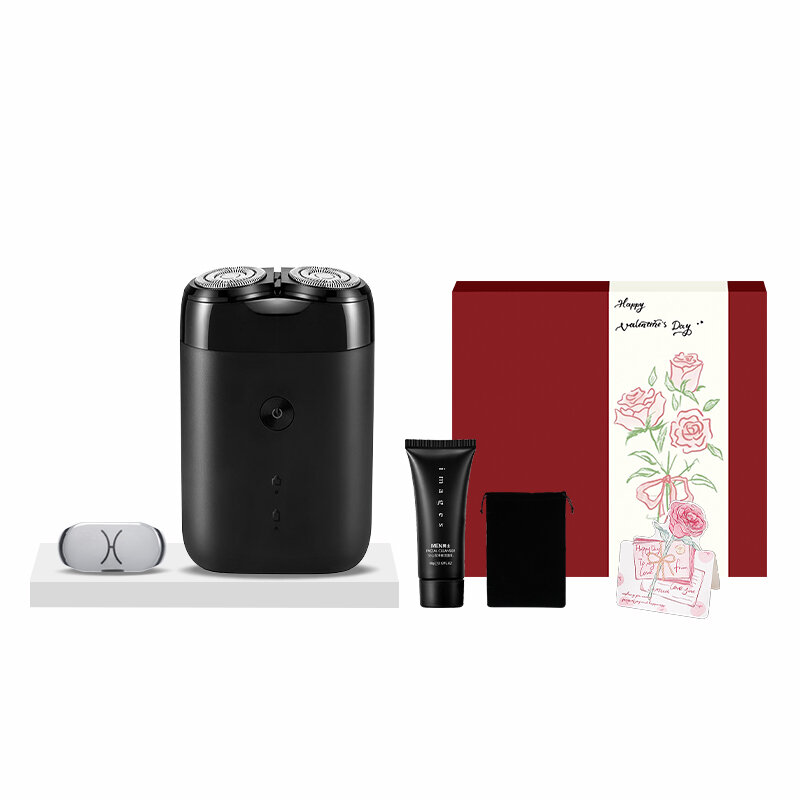 Электробритва унисекс Xiaomi S100, Black-[Rose]Box