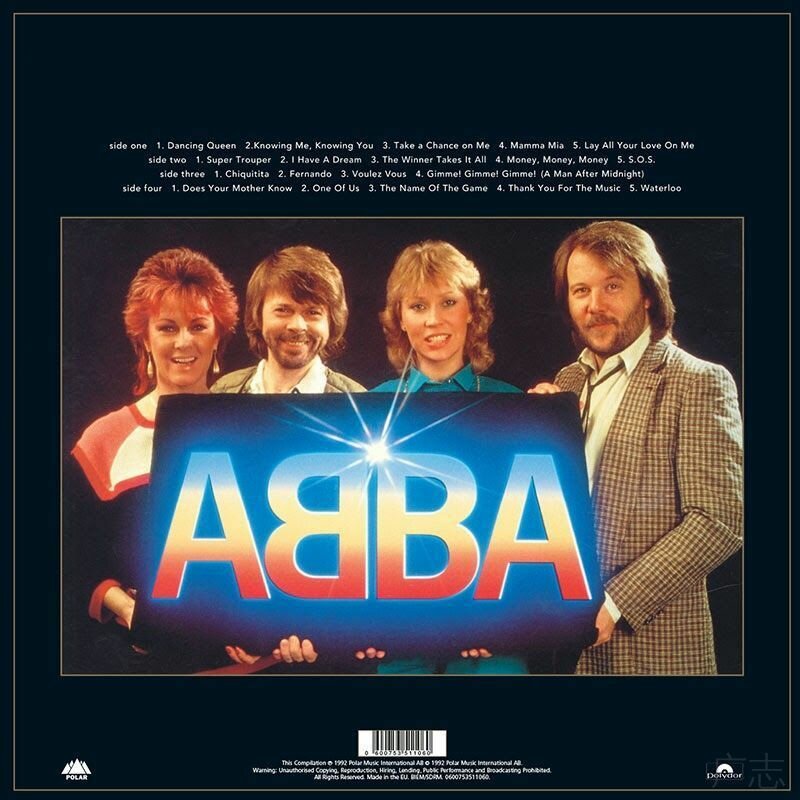 Эксклюзивный сборник ABBA Gold на 2LP