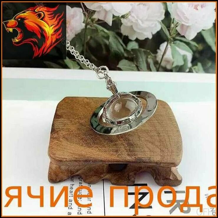 Подвеска, серебристый — фото 1