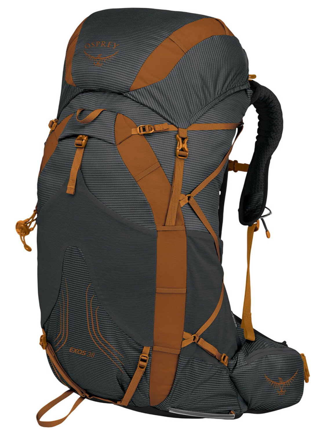 Рюкзак Osprey Exos 48 Dark Charcoal Grey 2026 Серый, для мужчин
