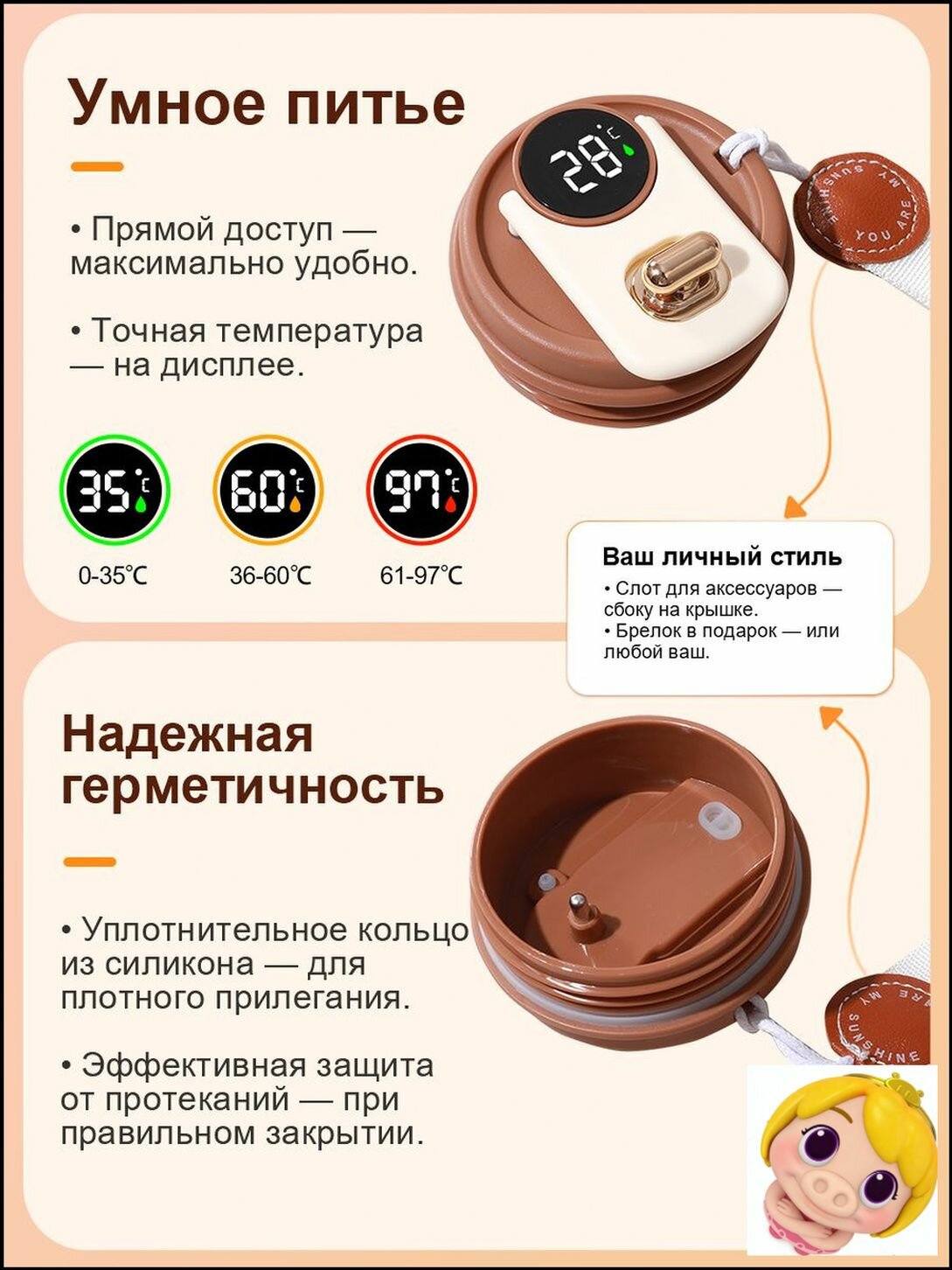 Термокружка, 0.45 л — фото 1