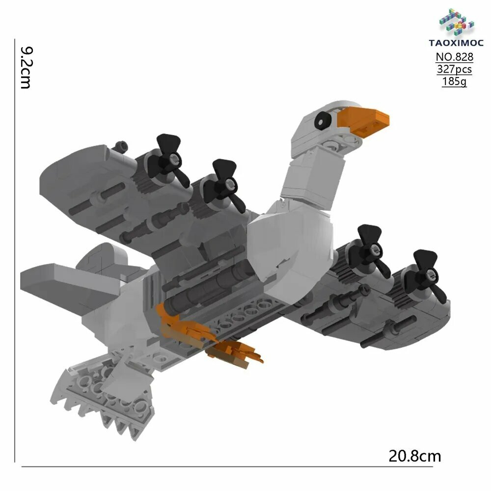 2025 Новинка! Кубики Brainrot Bricks Tung-Tung Sahur Итальянский Тралалеро Тра-ла-ла: Строительные блоки, Весёлый конструктор, Развивающая игрушка в подарок детям на День Рождения