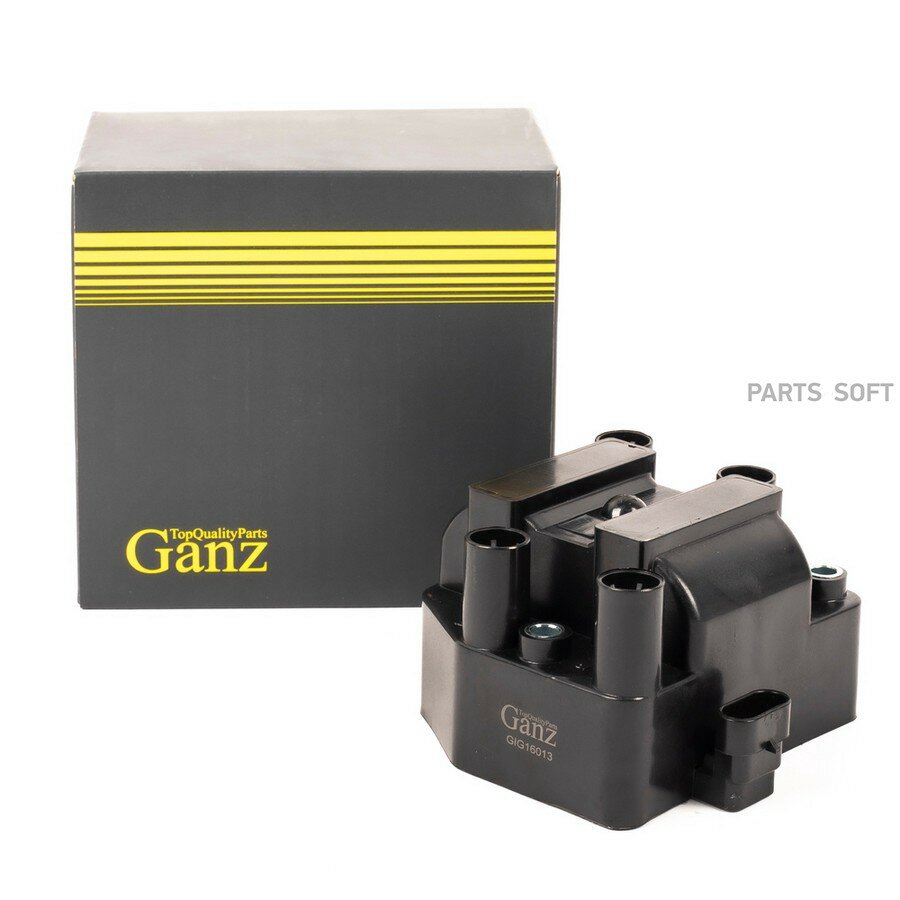 GANZ Катушка зажигания ВАЗ 2110 - 2112 (8V) (модуль большой)