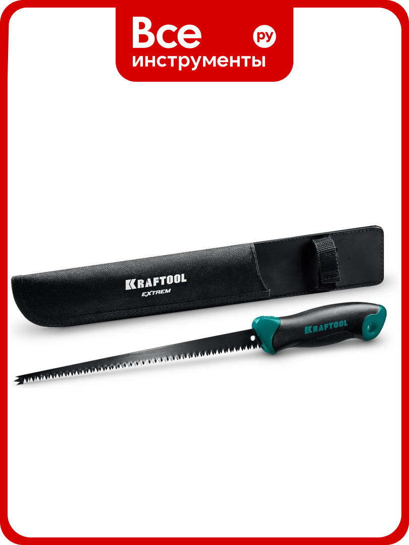 Мощная выкружная ножовка KRAFTOOL Extrem Supersaw 250 мм 15179-25