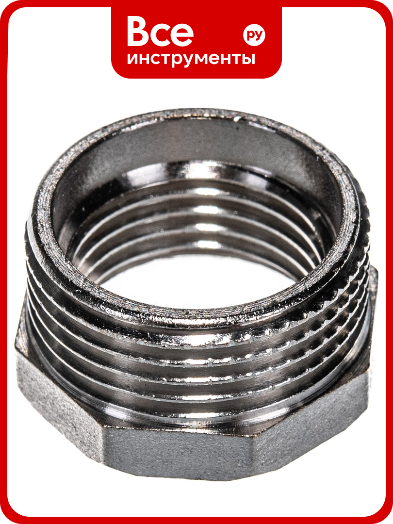 Футорка СТМ 3/4" x 1/2", гайка-штуцер CRB34M12