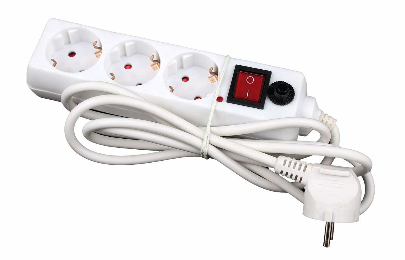 Сетевой фильтр Doffler 4013-18W SP, белый, 3 розетки, длина кабеля 1.8 м
