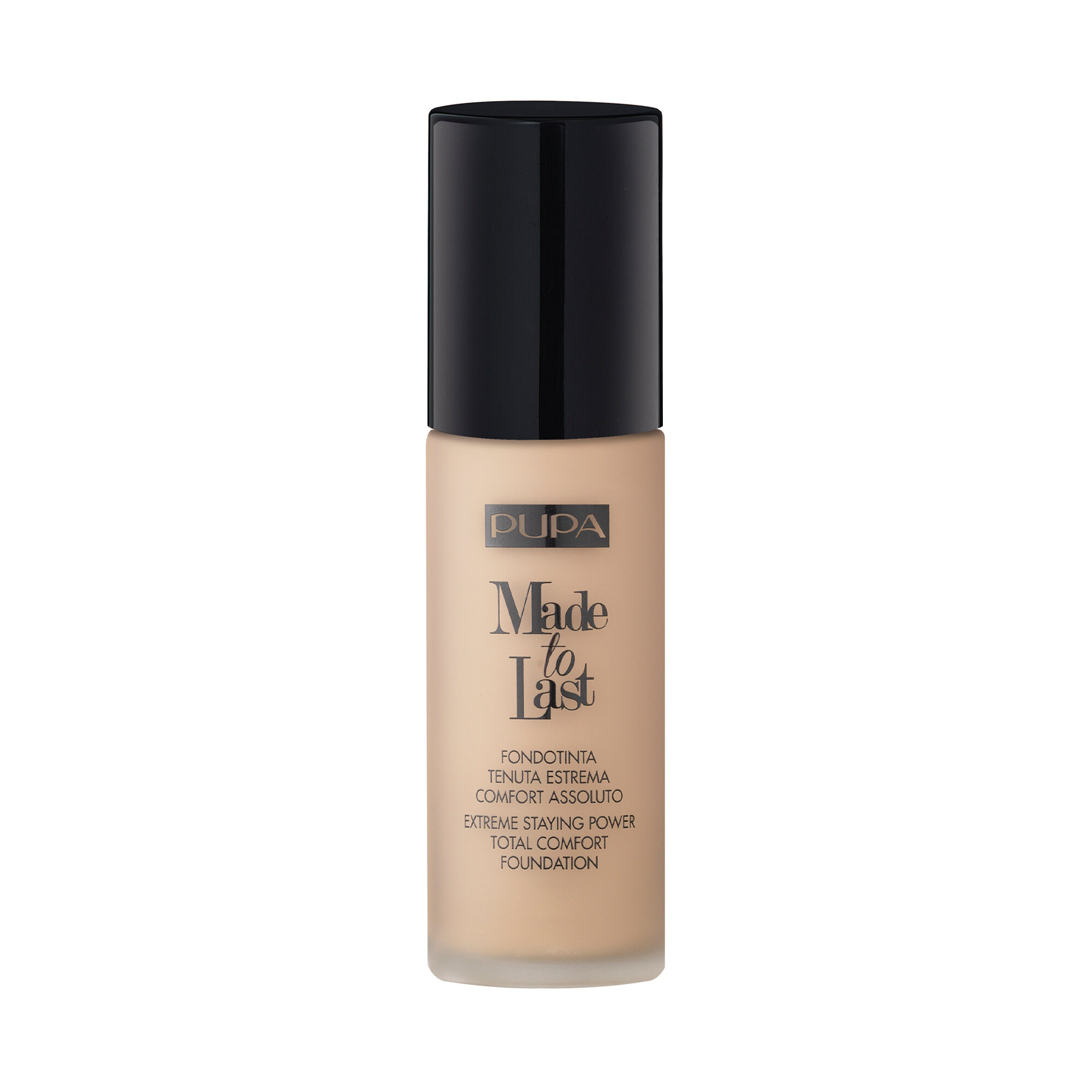 PUPA MADE TO LAST FOUNDATION Ультрастойкая тональная основа Слоновая кость