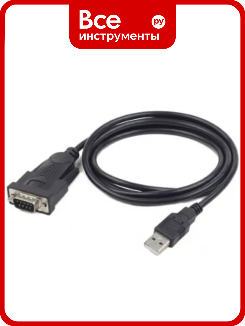 Кабель PALMEXX USB2.0 - RS232 COM-порт DB9, 9pin, длина 1м PX/CBL-USB-RS232-DB9