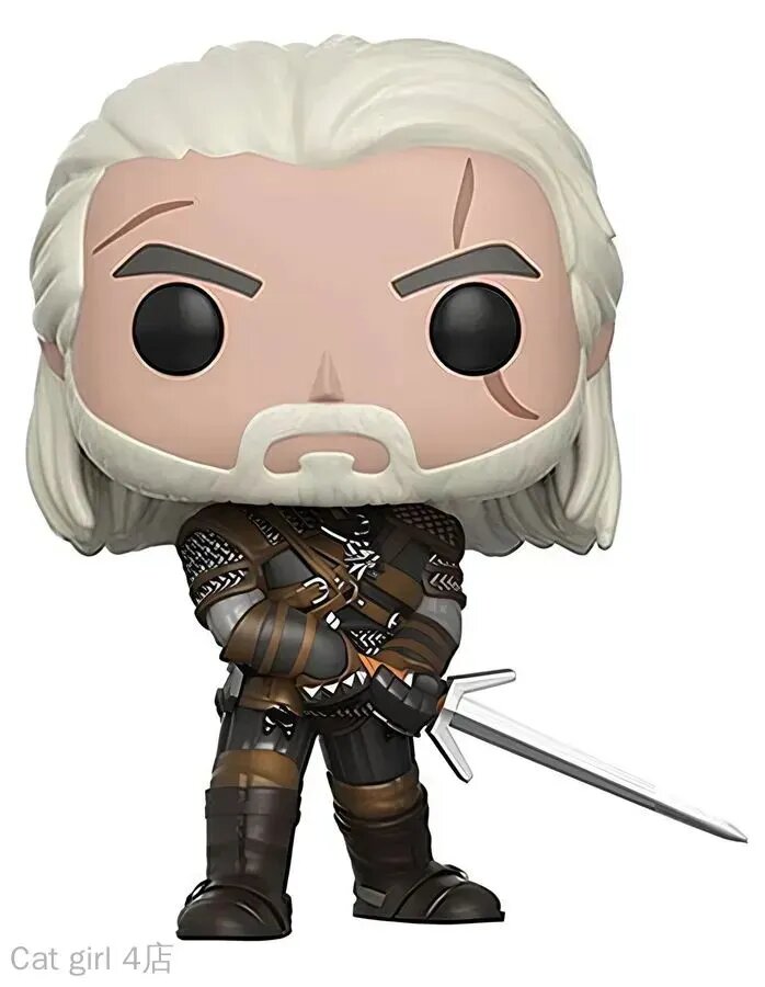 Фигурка Ведьмак Дикая охота Геральд / The Witcher Wild Hunt Geralt (10см) #149