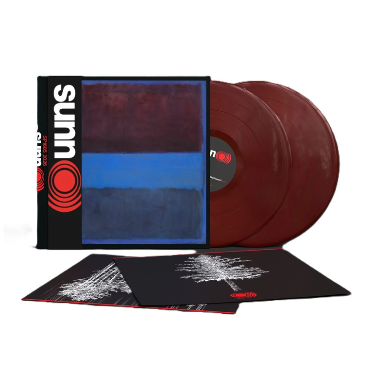 Виниловая пластинка Sunn O))) - Sunn O))) 2-LP Oxblood