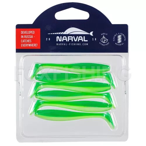 Силиконовая приманка Narval Choppy Tail 8cm #057 6шт.