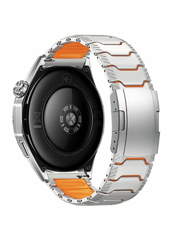 Новый титановый ремешок 22 мм для Huawei Ultimate 2 / GT6 Pro / Watch5 / GT4 Pro / Amazfit T-Rex3 Pro, легкий эластичный браслет для умных часов
