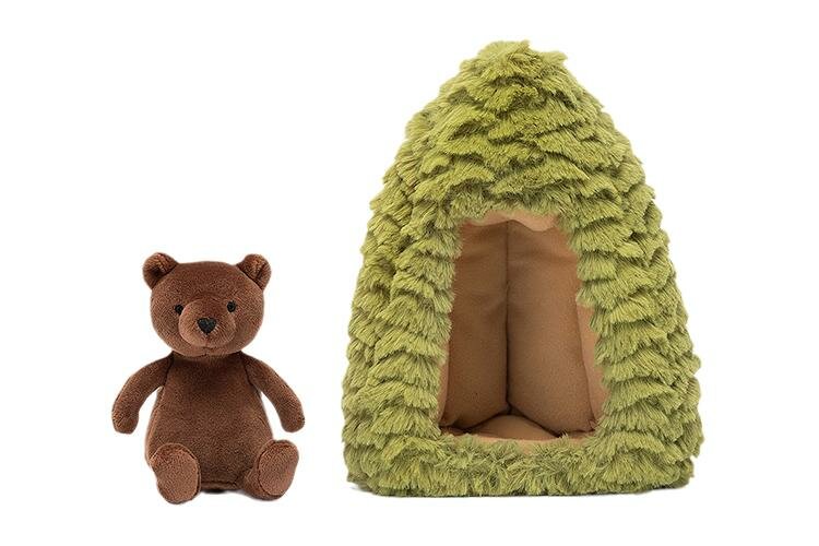 Плюшевый мишка JELLYCAT Лесная фауна, Acorn Bear