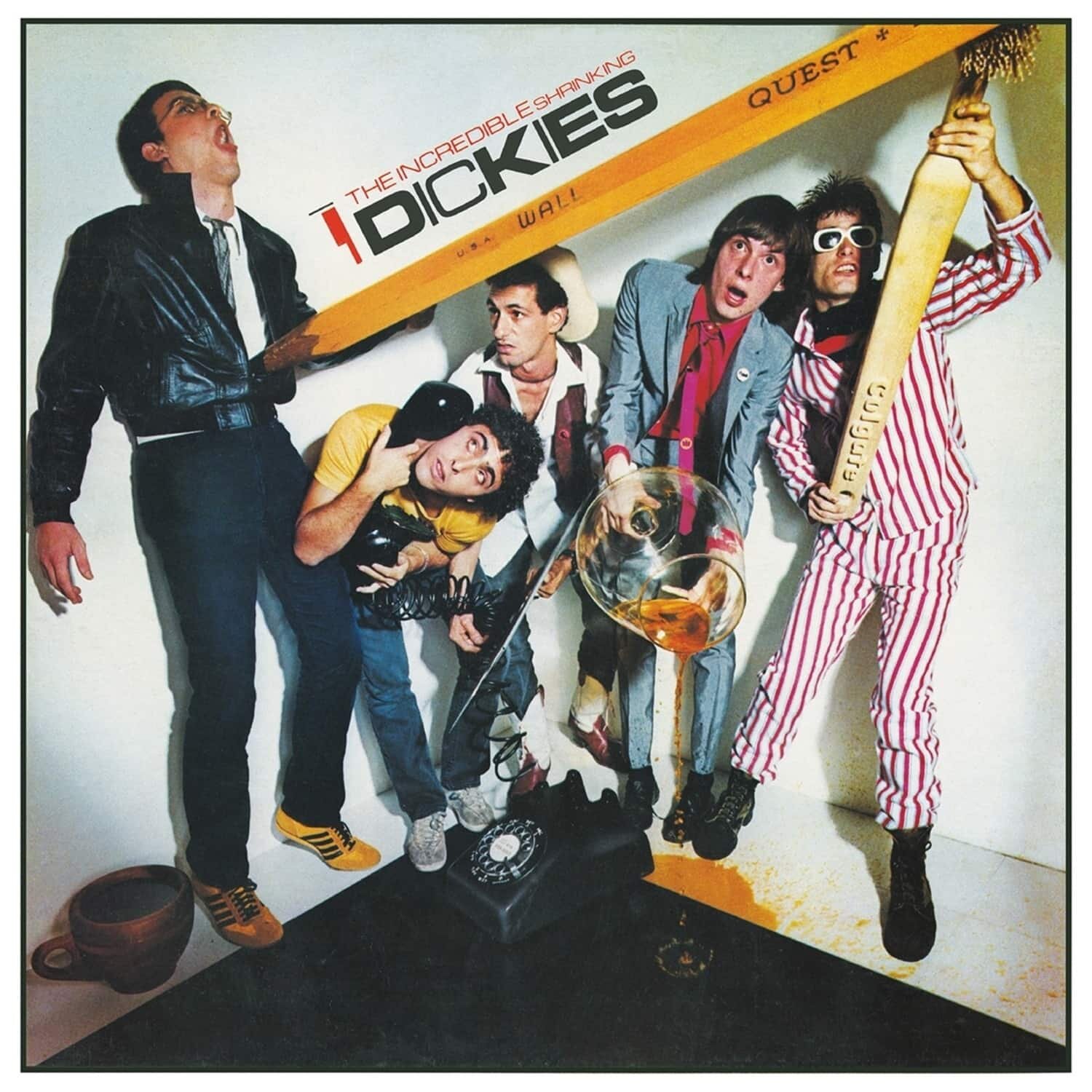The Dickies. The Incredible Shrinking Dickies (LP/Reissue/Виниловая пластинка)