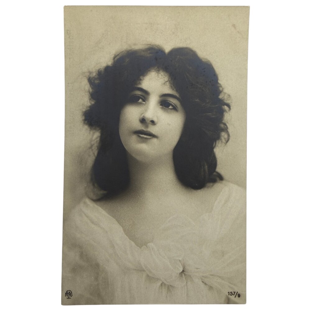 Почтовая открытка "Меланхолия" 1900-1917 гг. Германская Империя