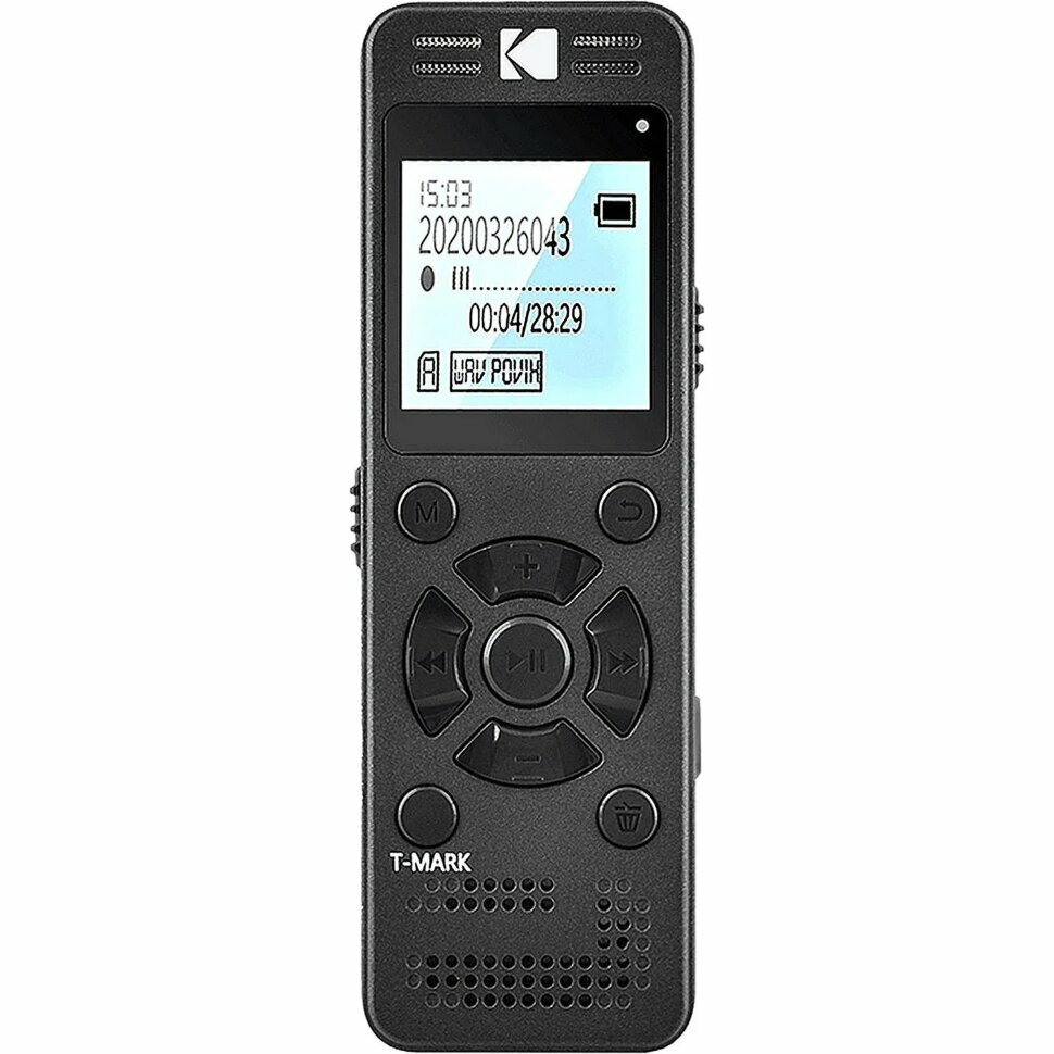 Диктофон цифровой Kodak VRC350, 8Гб, металл корпус, встр аккум, 2184165