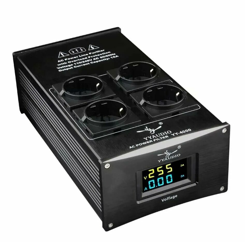 YYAUDIO HiFi Силовой фильтр аудио Кондиционер с шумоподавлением Розетки ЕС