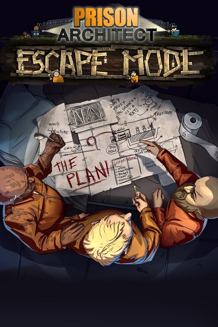 Prison Architect: Escape Mode — дополнение (DLC) — дополнение (DLC) для Xbox / Microsoft Store · Xbox One, Xbox Series X|S · цифровой ключ · нужна базовая игра
