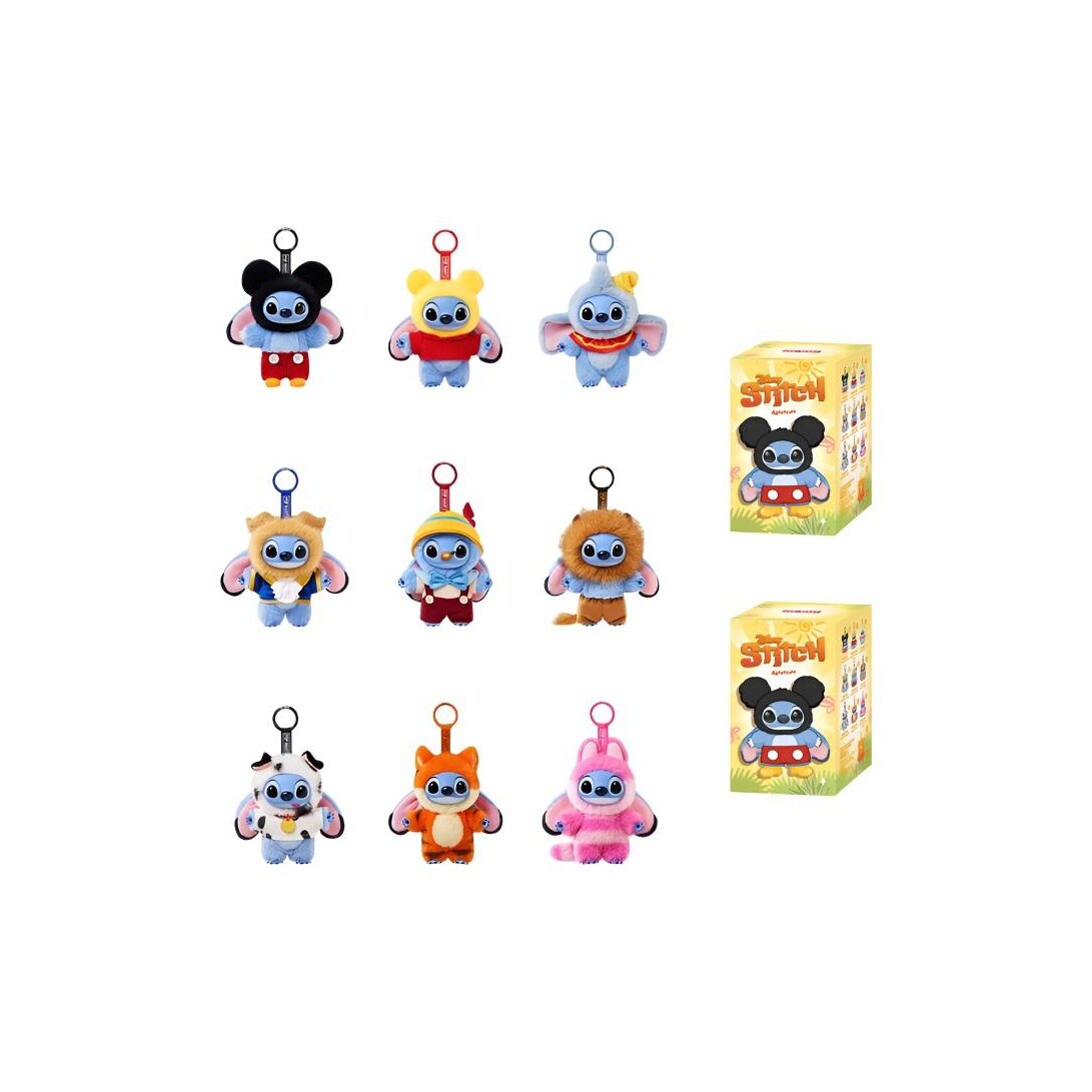 Фигурки-сюрпризы POP MART Stitch Adventure Series
