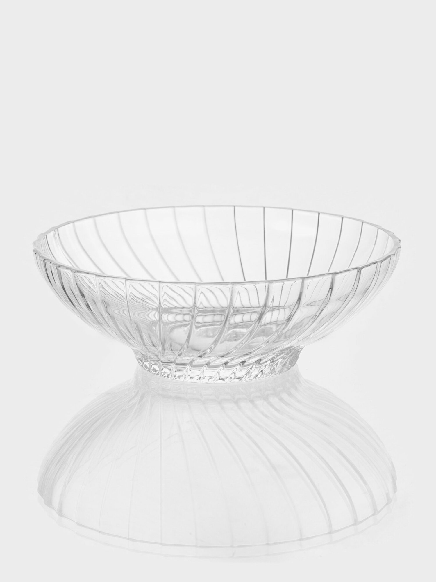 Салатник Bouquet, 1.37 л, d=21.8 см, стекло, прозрачный, особенности: без особенностей