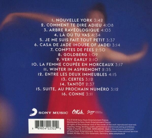 Аудио CD Camille Bertault "Pas De Geant" CD (EU/2019) NEW — фото 1