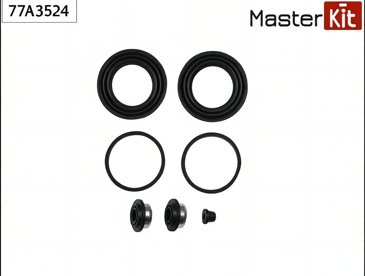 Ремкомплект тормозного суппорта Chrysler 300 C (LX, LE) 2004 - 77A3524 MasterKit арт. 77A3524