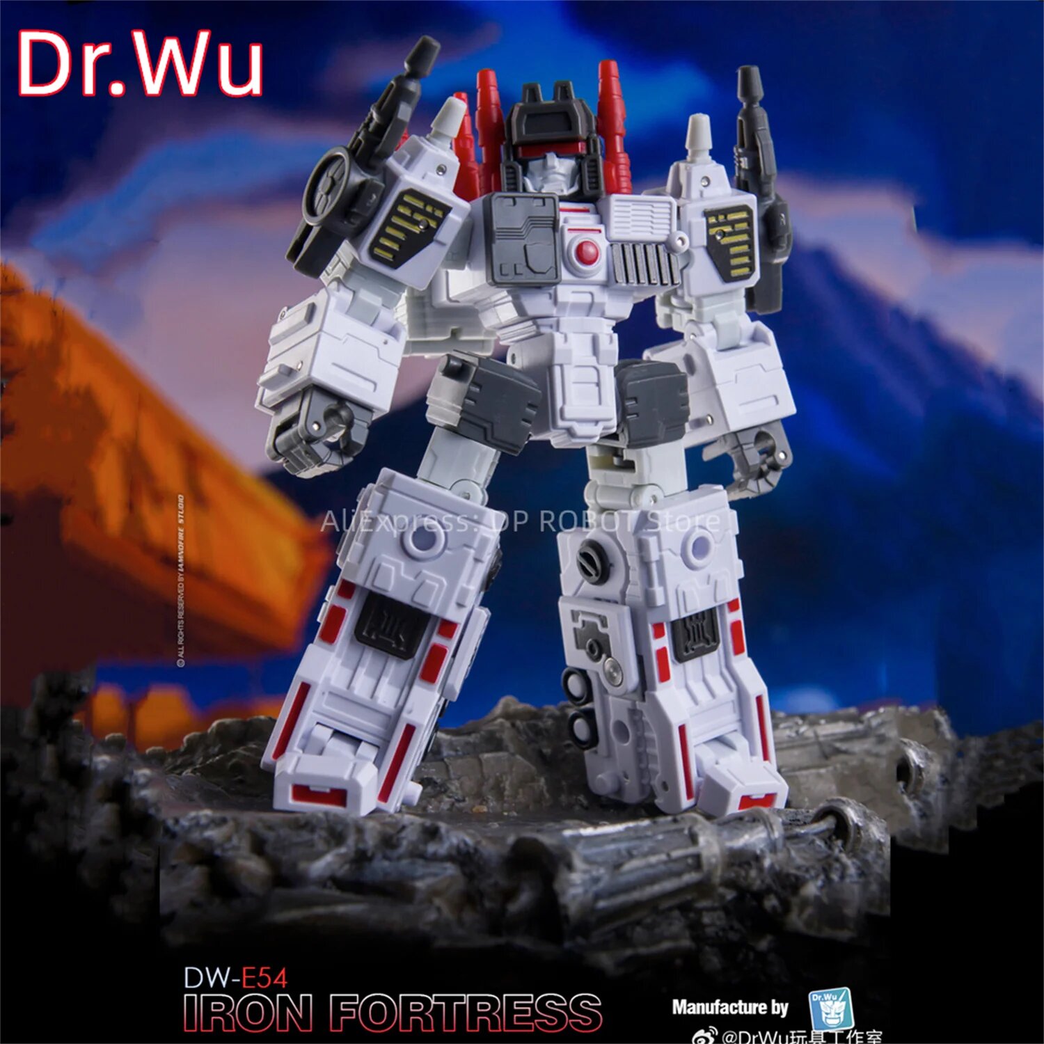 Фигурки Dr.Wu IRON FORTRESS Metroplex