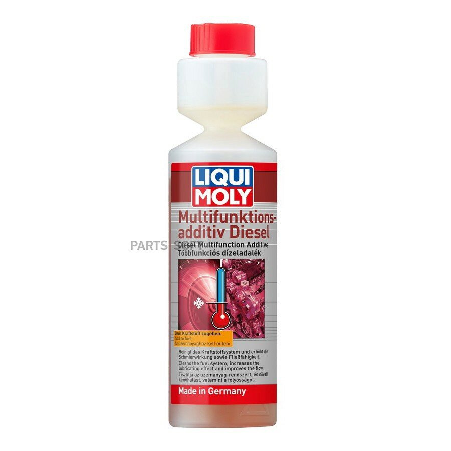 LIQUI MOLY 21469 Присадка многофункциональная для дизельного топлива Multifunktionsadditiv Diesel, 250мл