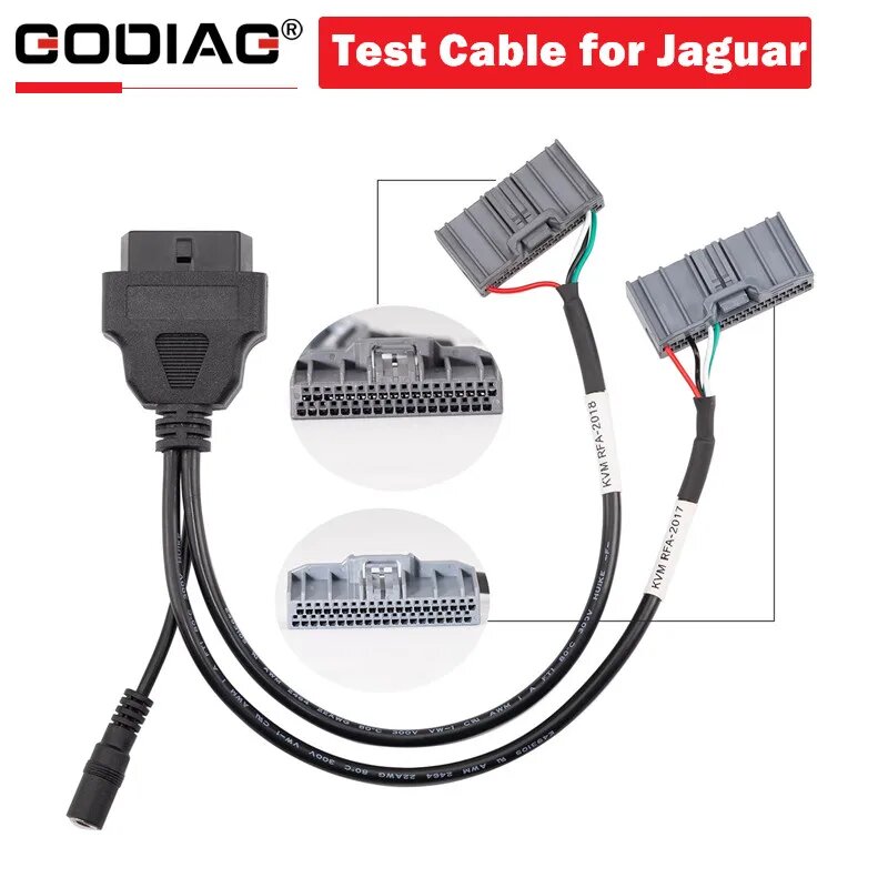 GODIAG для Jaguar Land Rover Pre-2017 J-L-R Post-2017 KVM RFA 2-в-1 коммуникационный тестовый кабель