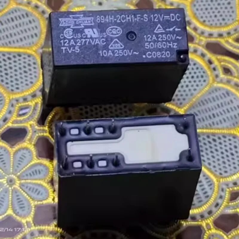 Реле 894H-2CH1-F-S 12В