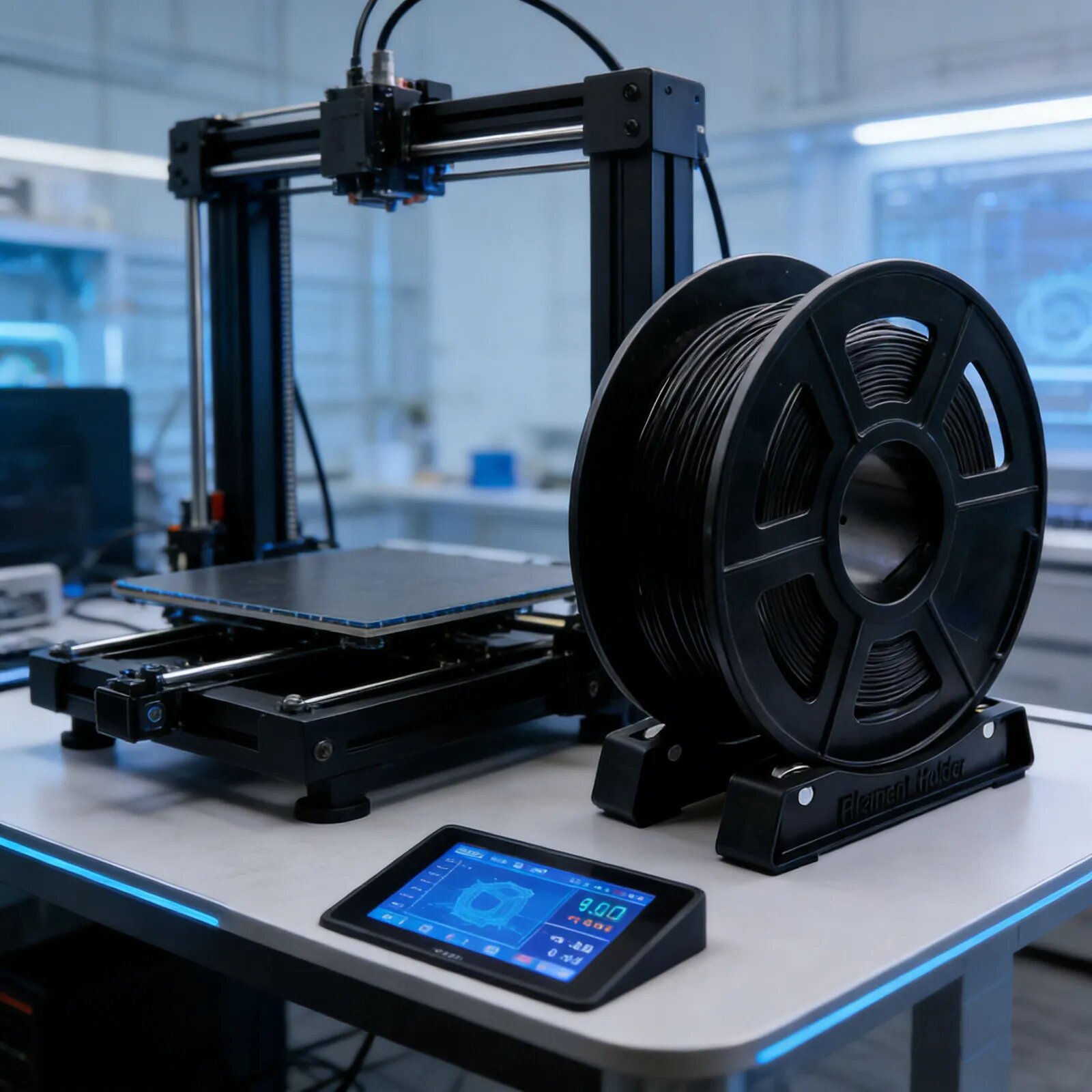 Надежный держатель катушек для филамента 3D-принтера