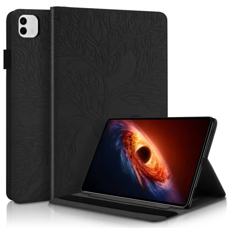 Чехол-кошелек для Honor MagicPad 4 12.3' Черный, black