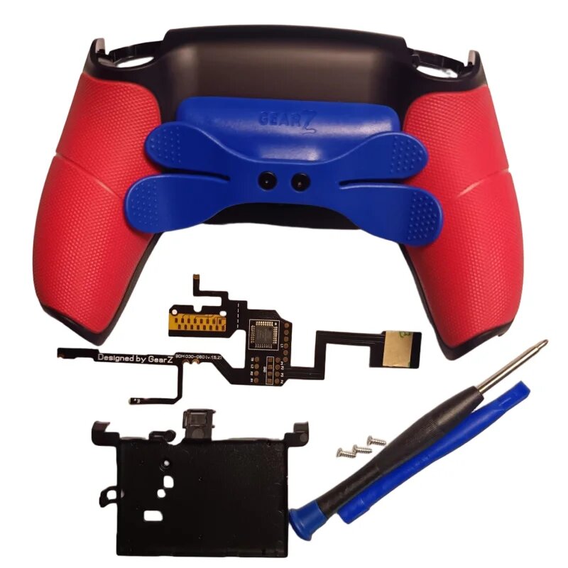 GEARZ Лепестки для PS5 Red Blue