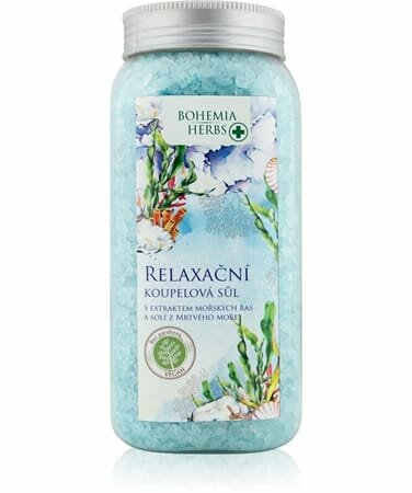 Соль для ванны Bohemia Gifts & Cosmetics Bohemia Herbs Dead Sea Salt, 900 г