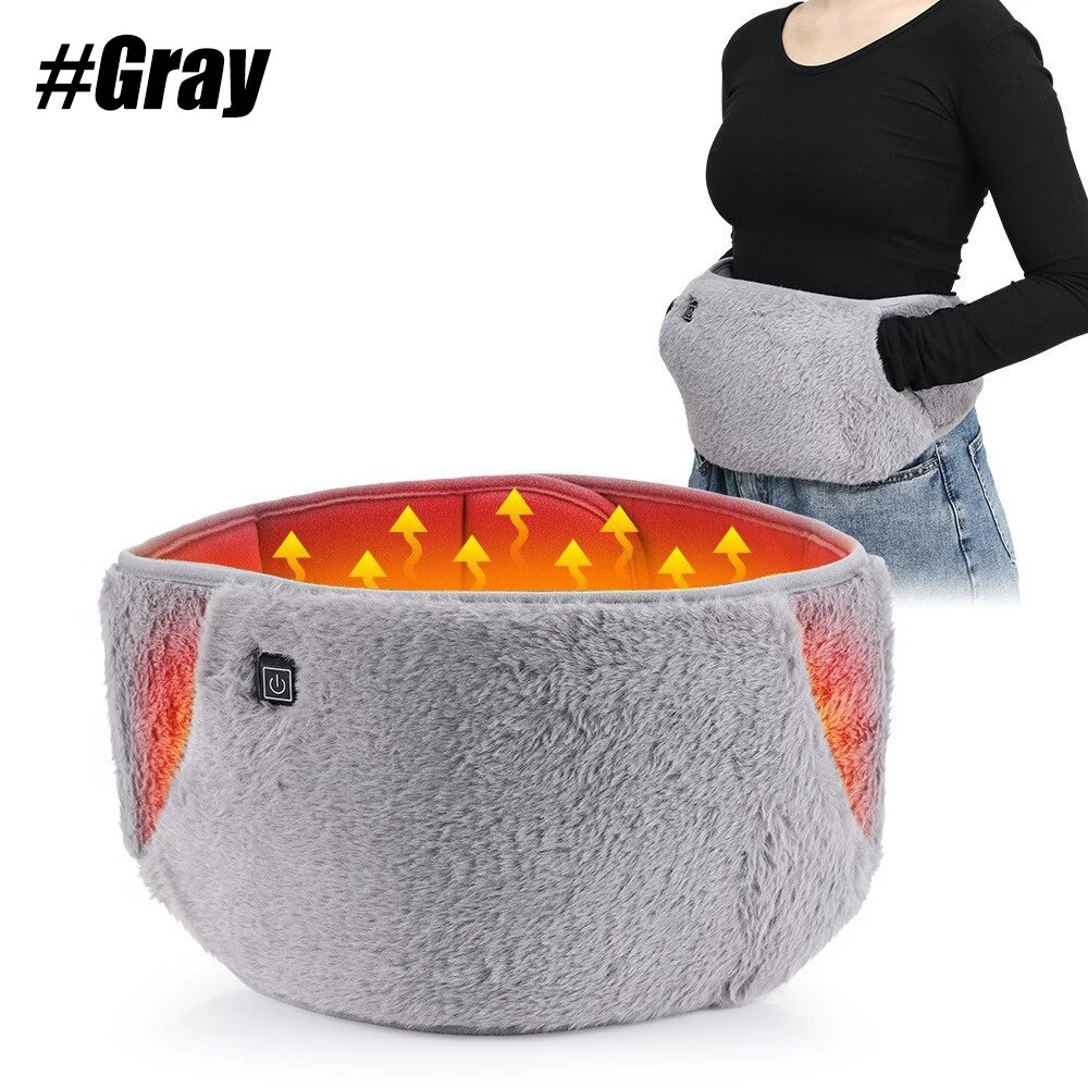 GAOYAPO USB грелка для спины 3-в-1 Серый, Gray-1PCS