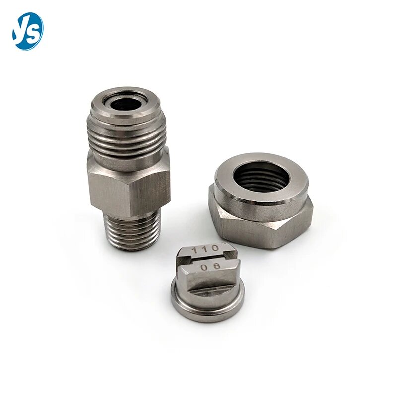 Форсунки из нержавеющей стали 1/4", плоские распылительные, набор 2 шт. 65015