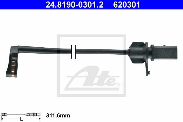 Ate 24819003012 Датчик износа тормозных колодок для Audi A6 C7,4G 2011-2018