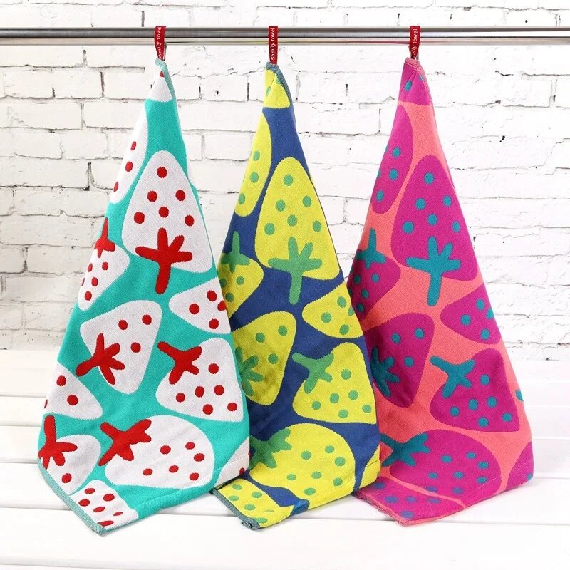 Кухонное полотенце из полиэстера/хлопка 3Pcs-Mix colors