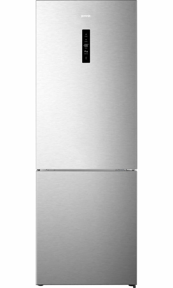 Холодильник Gorenje NRK720EAXL4 G600 двухкамерный, 200 x 70.4 x 69.4 см, Серый, No Frost