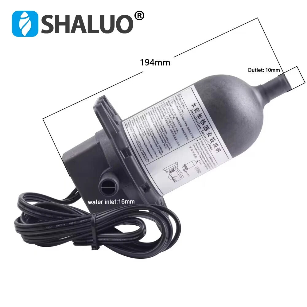 Водонагреватель SHALUO TPSFS001, 240V, 1000W