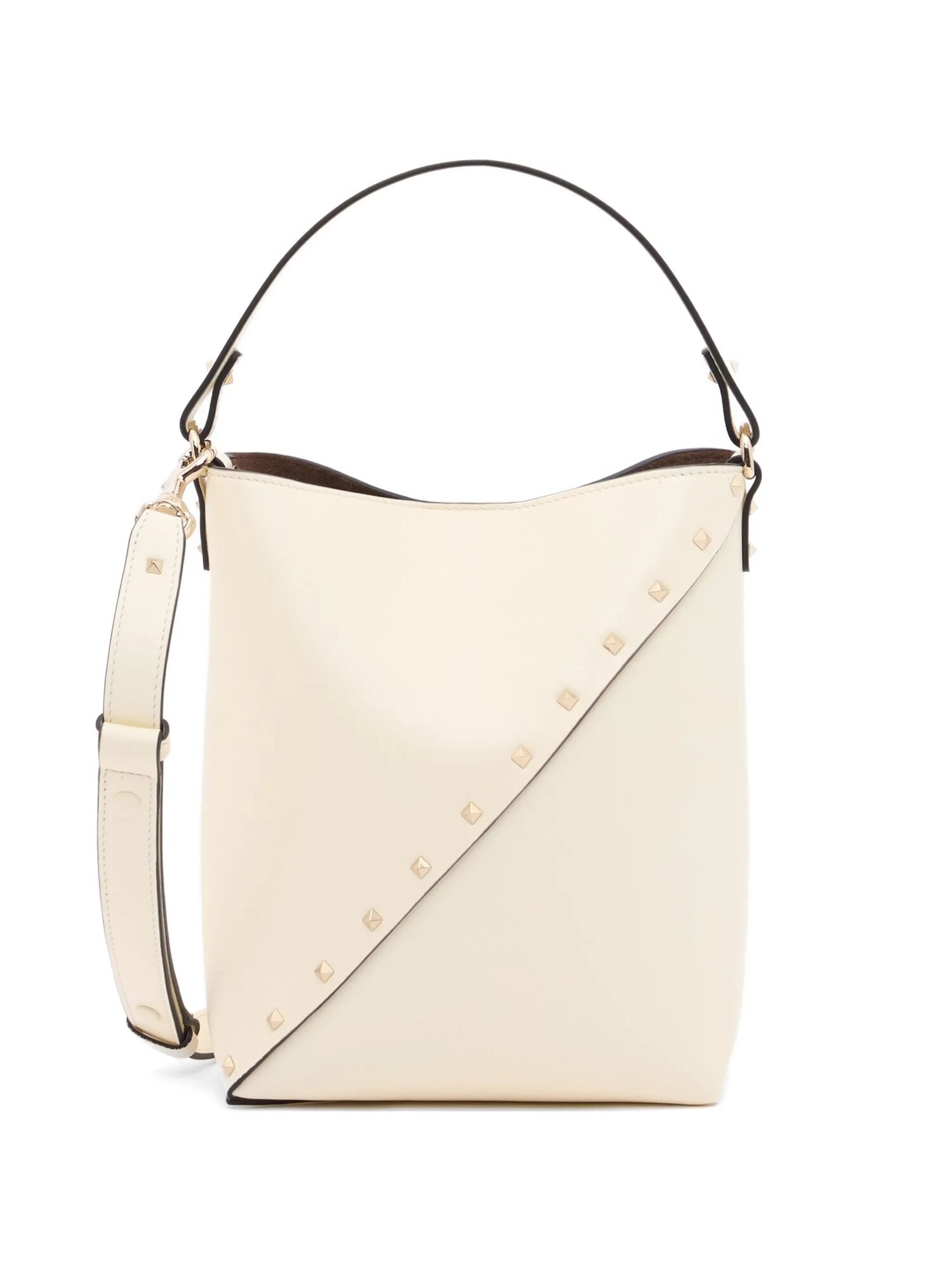 Сумка Rockstud Wispy calfskin bucket bag