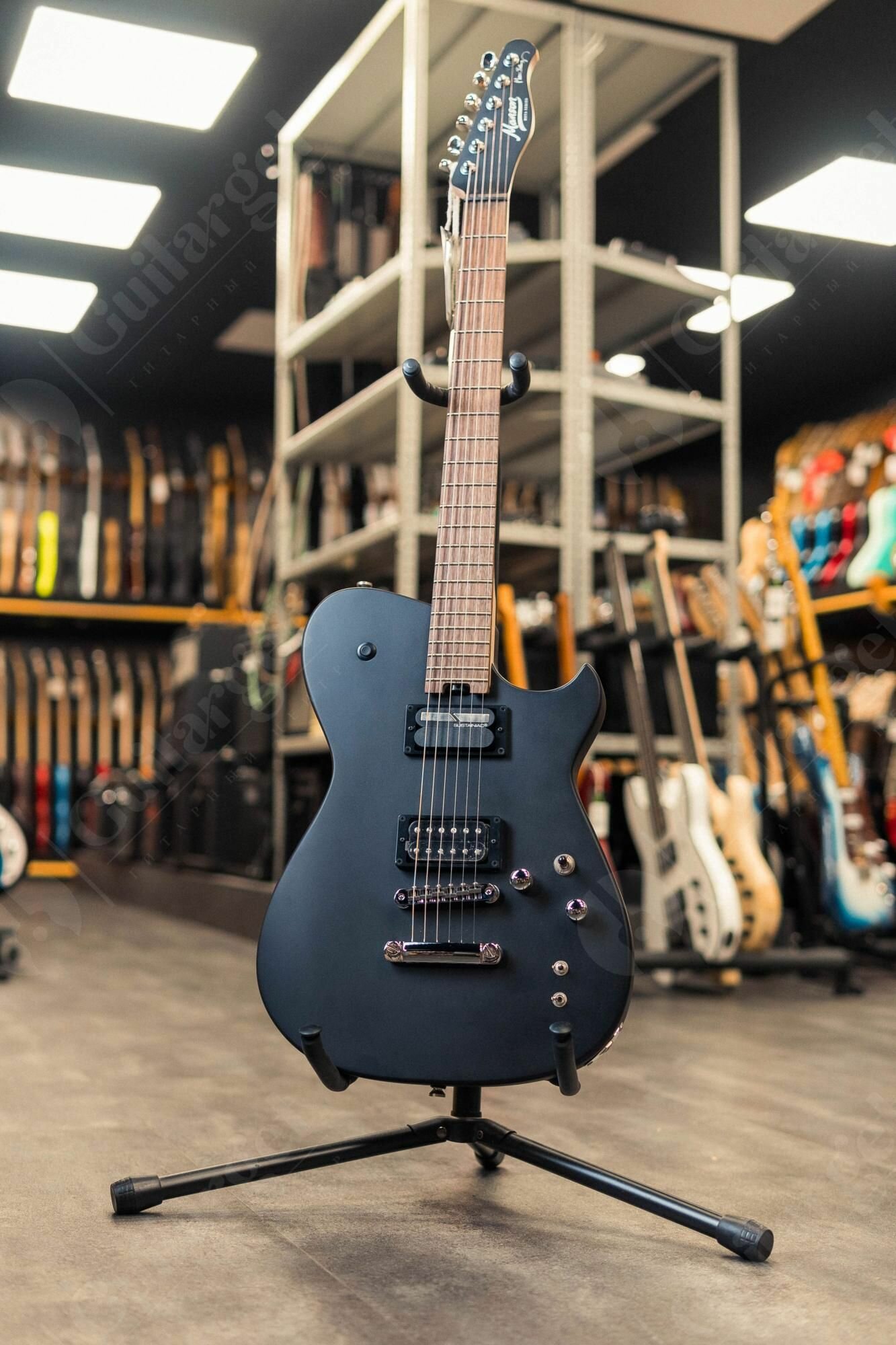 Электрогитара Cort MBM-2H-SUS-SBLK