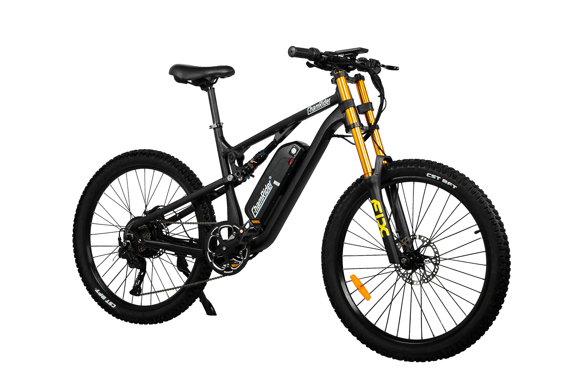 ChamRider 750 Вт, 48 В, 20 Ач, Электрический велосипед, 27,5-дюймовые шины, кроссовый горный велосипед