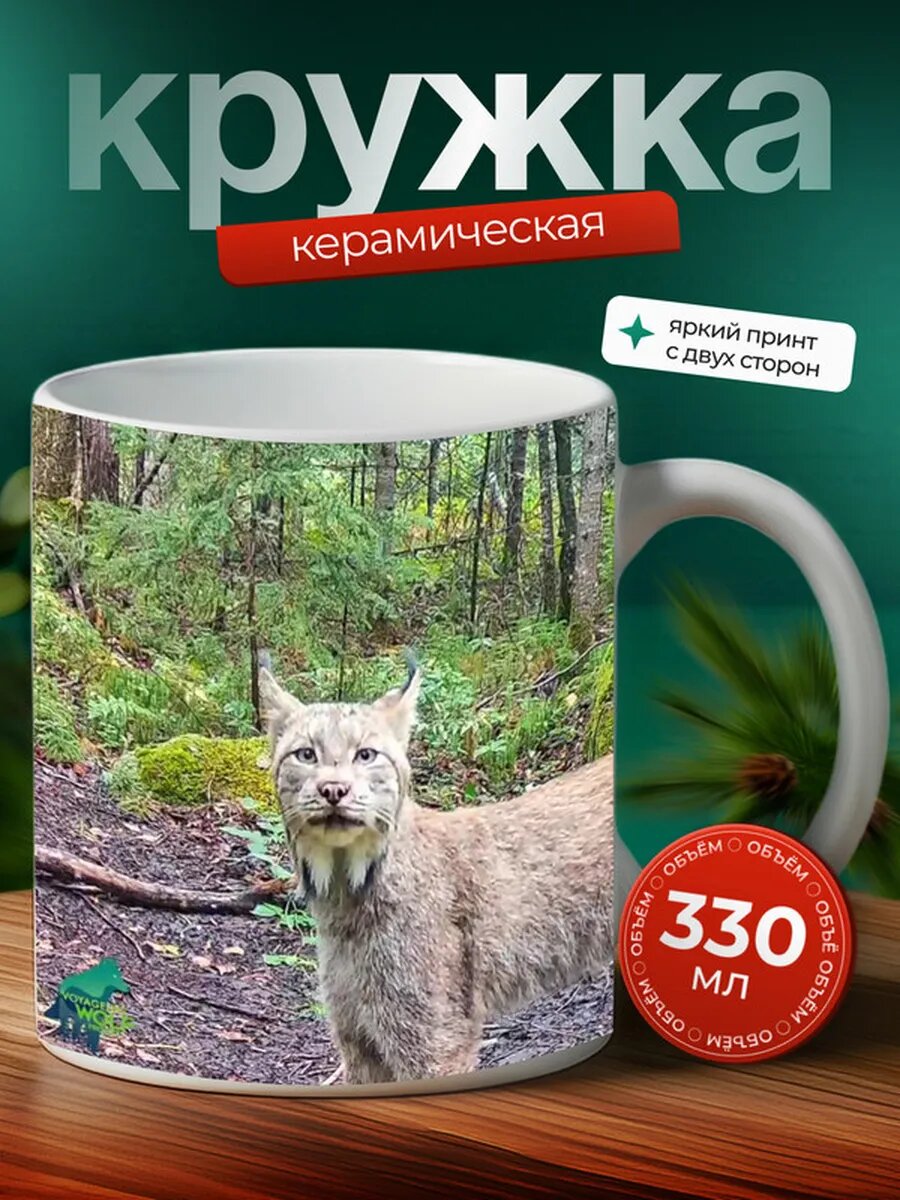 Кружка Индонезийский облачный кот 42,